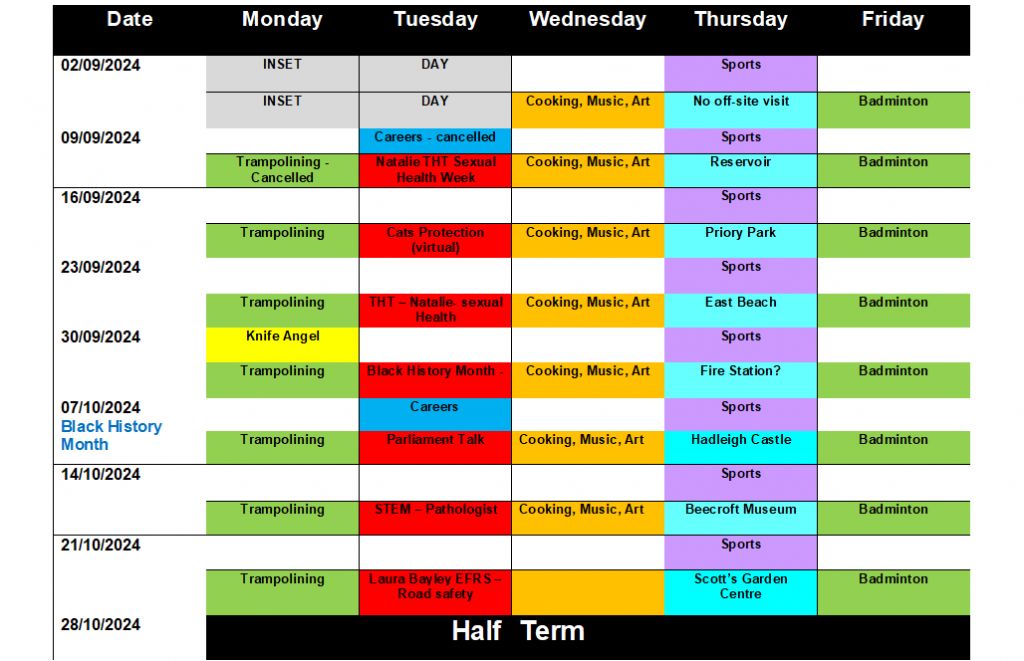 School Timetable